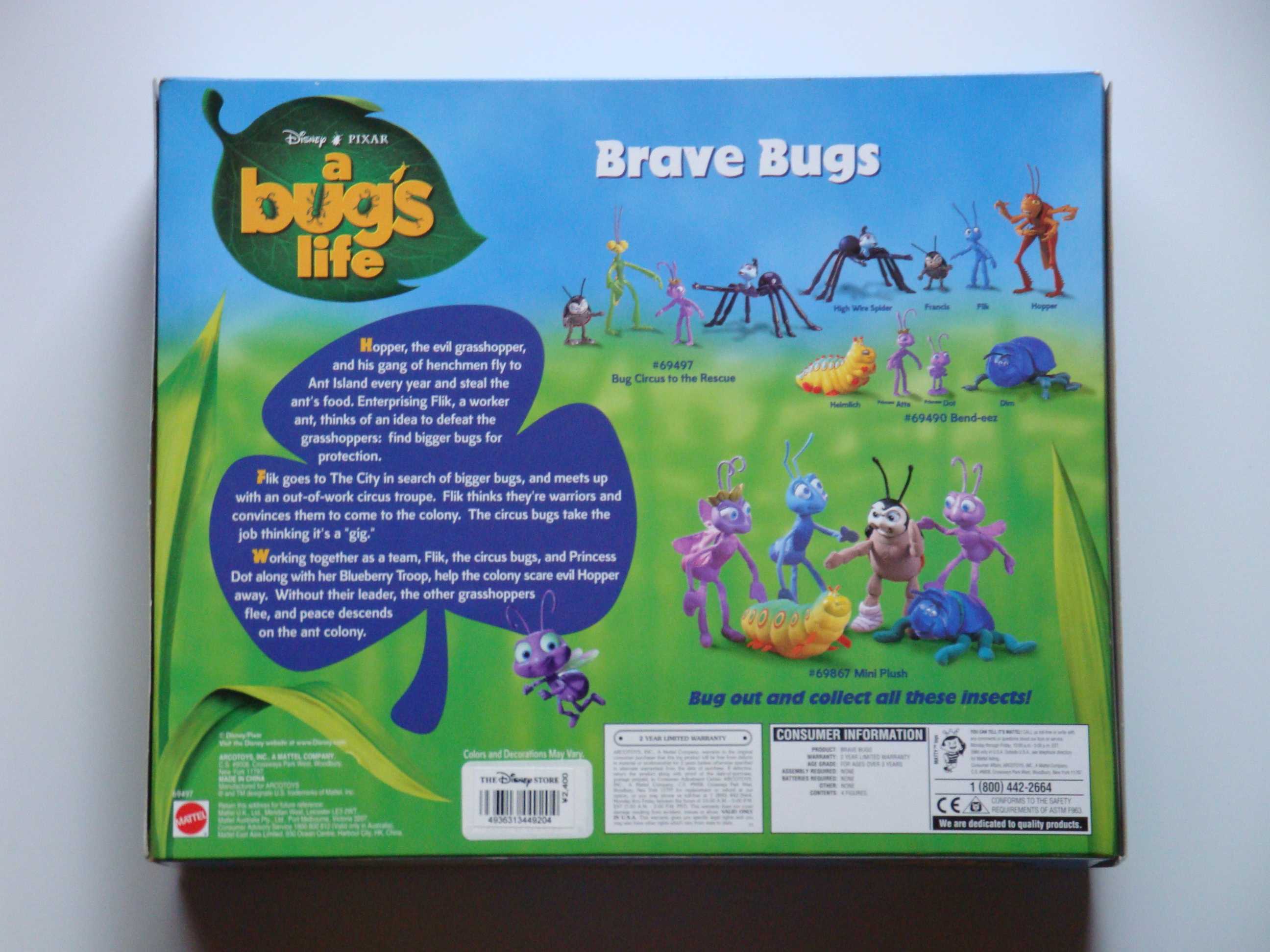 バグズライフ Brave Bugs フィギュアセット | ディズニー好きフィギュアの部屋 - 楽天ブログ