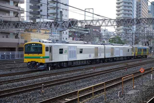 # クモヤE493系 オク02編成牽引 久留里線用 キハE130-110 郡山 出場配給 木更津行き | 鉄人騎士。鉄 パワーランド(*^ω^*) - 楽天ブログ