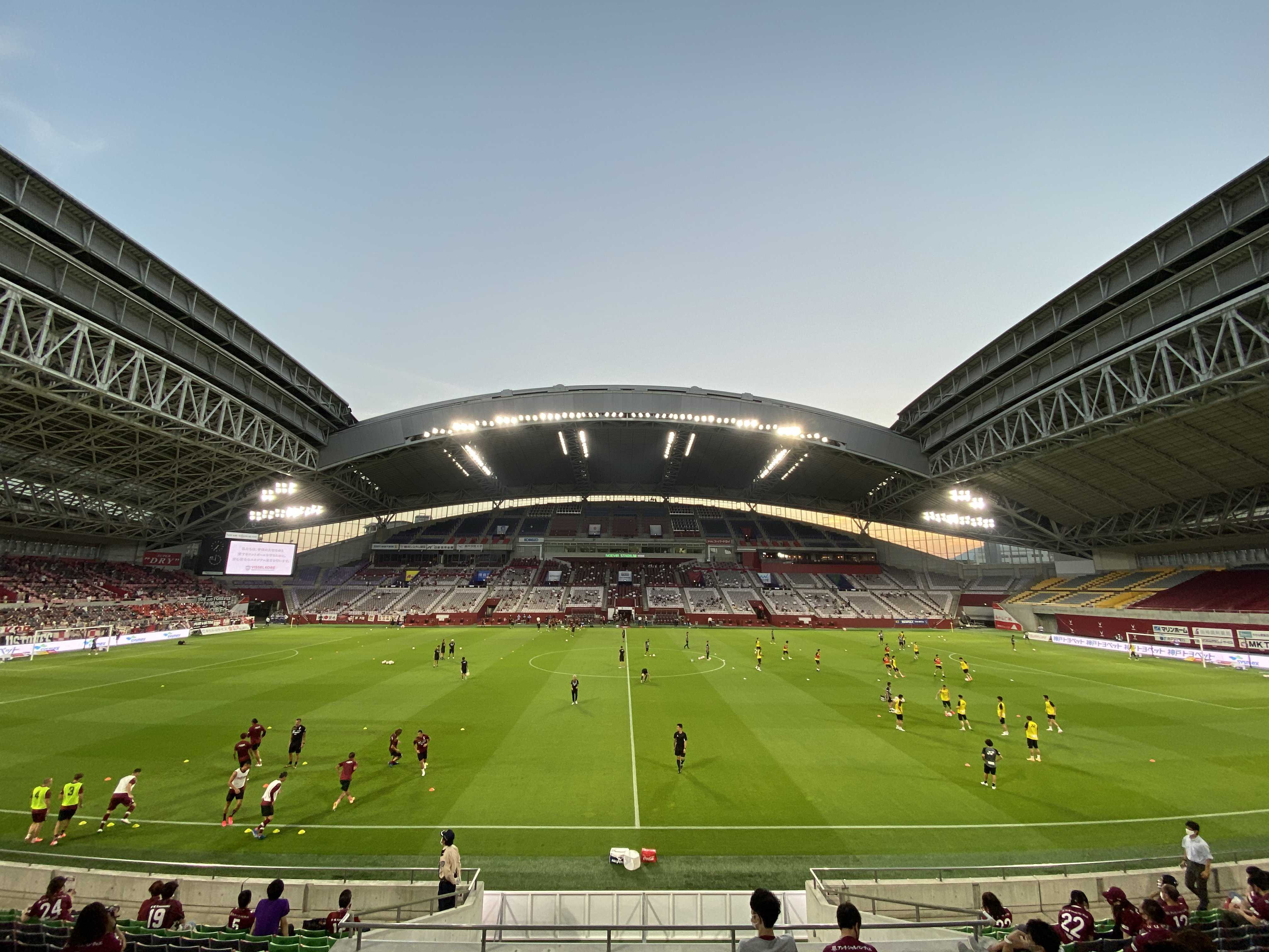 2020.8.19 J1 League Kobe v Kashiwa at Noevir Stadium Kobe | Stadium ...