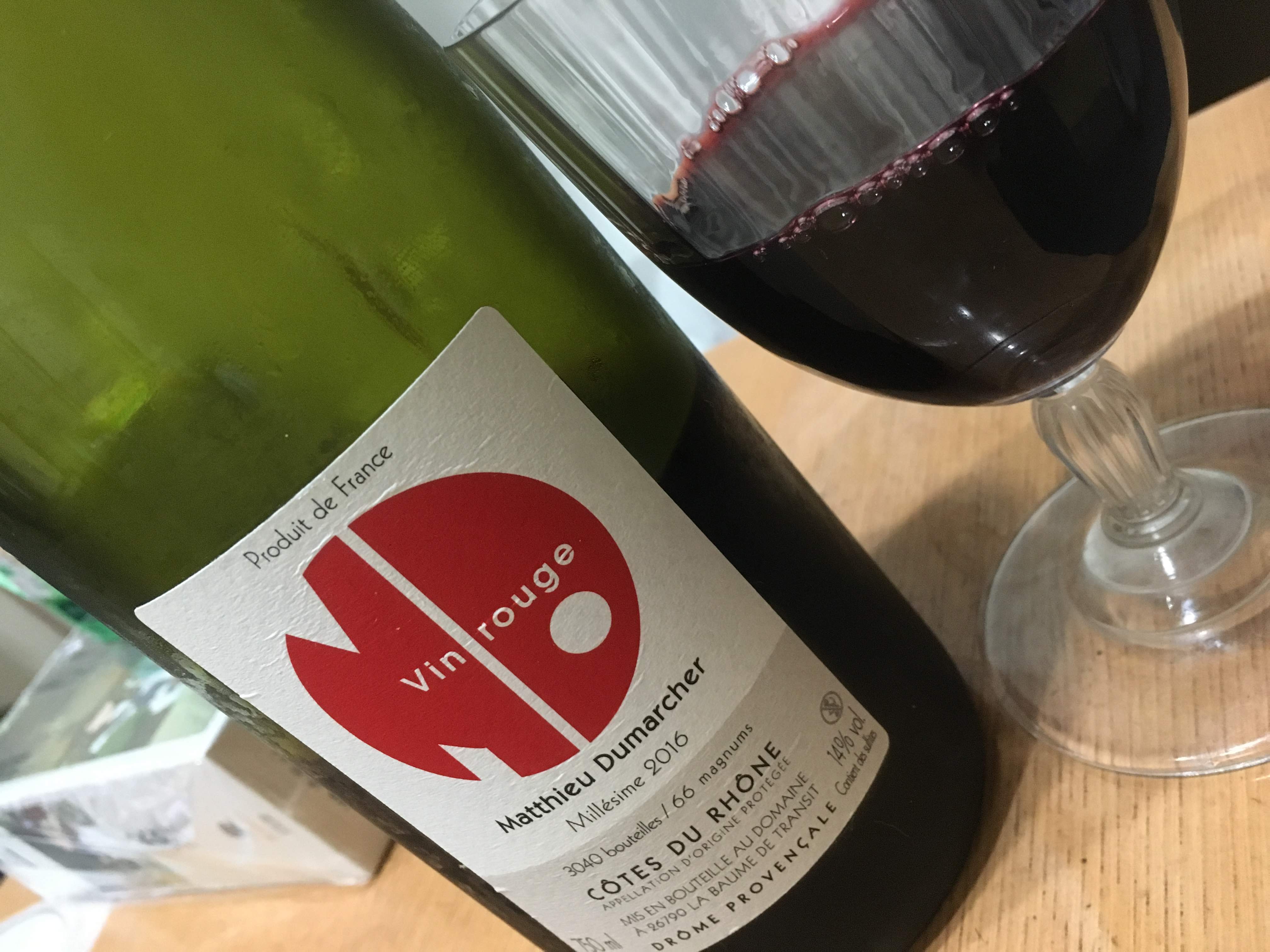 VdFヴァン・ルージュ[2016]マチュ・デュマルシェ Vin Rouge Matthieu DUMARCHER | 狂躁的非日常と日常 ...