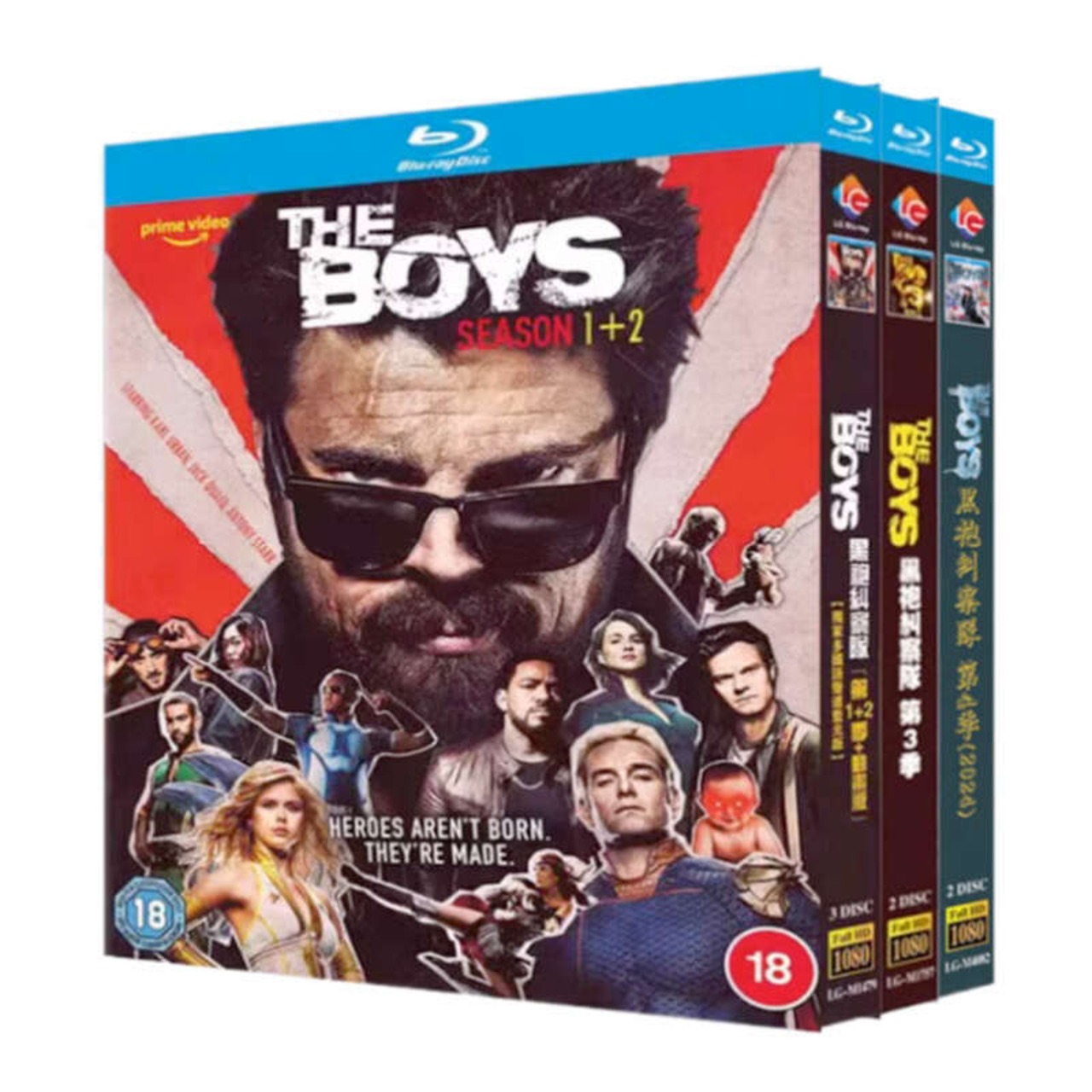 海外ドラマ ザ・ボーイズ シーズン1+2+3+4 DVD ブルーレイ Blu-ray BOX 日本語字幕 日本語吹替版 全巻 完全版 [Blu ...