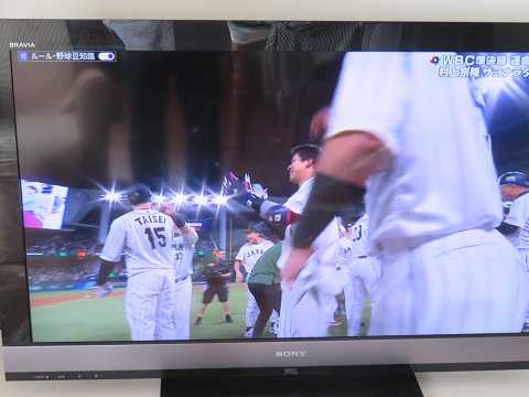 WBC2023 日本xﾒｷｼｺ（TV） | 星とカワセミ好きのブログ - 楽天ブログ