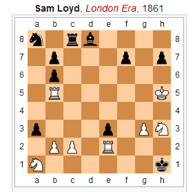 excelsior problem(Chess problems )---Samuel Loyd (January 30, 1841 ...