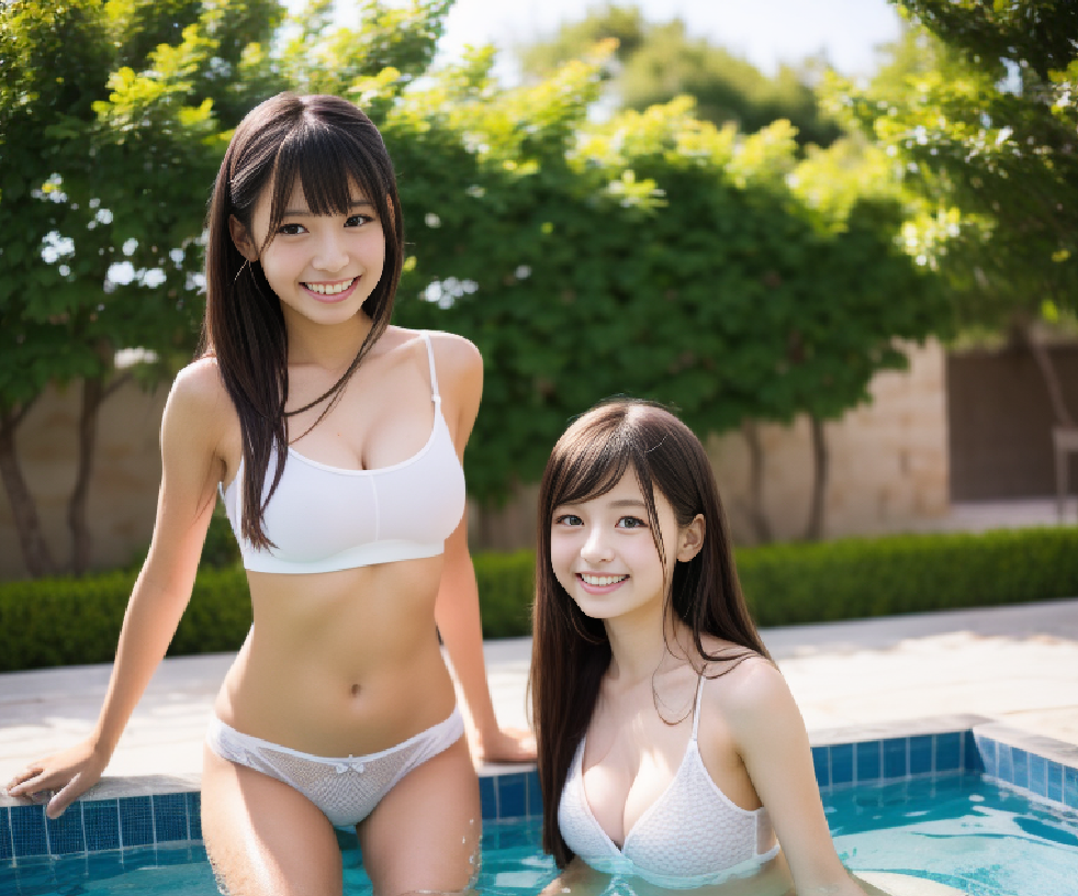 未来の美の探検家:ai美女が綴る魅惑のグラビアショット ムギュっと魅力発信