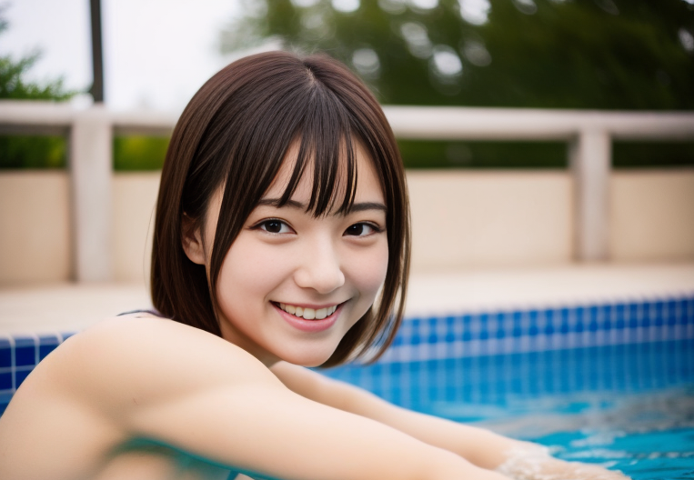 Ai美女の美:未来へのデジタルな誘惑 ムギュっと魅力発信