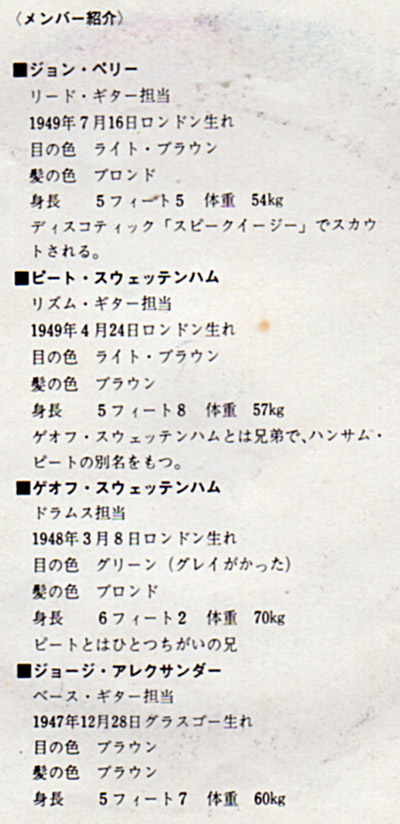 Grapefruit『Elevator』/1968年 3rdシングル | おじなみの日記 - 楽天ブログ