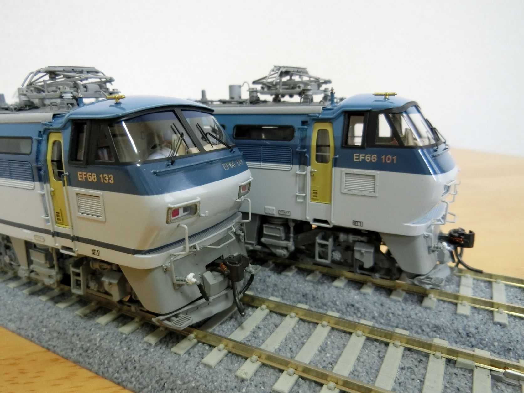 ムサシノモデルのEF66－100番台を2台（1・5次車） | HOゲージの世界へようこそ - 楽天ブログ