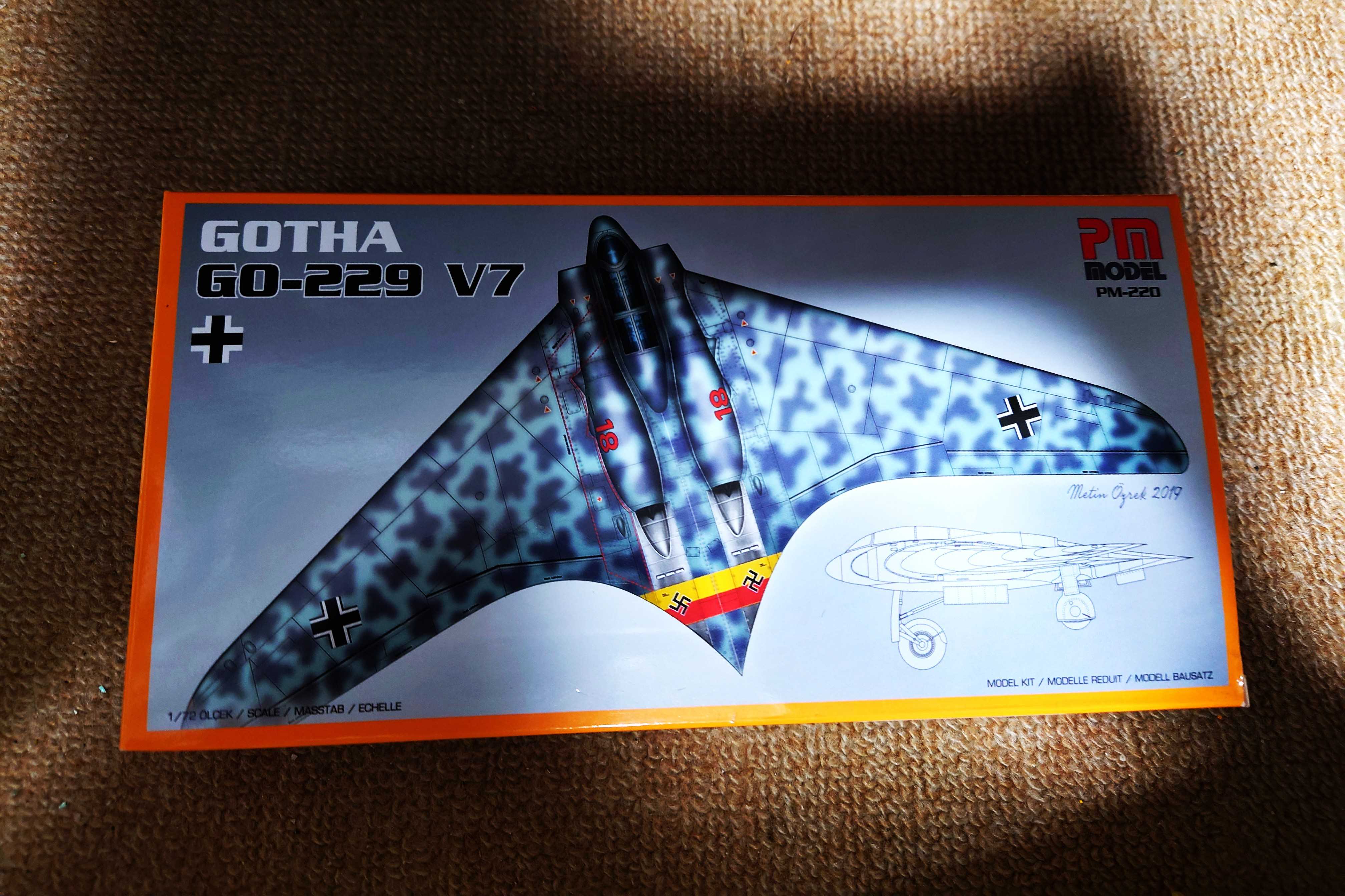 PM Model 1/72 Gotha Go229 V7 (Holten Ho229) | ハードオフ・ブックオフ・ジャンクオーディオ三昧 ...