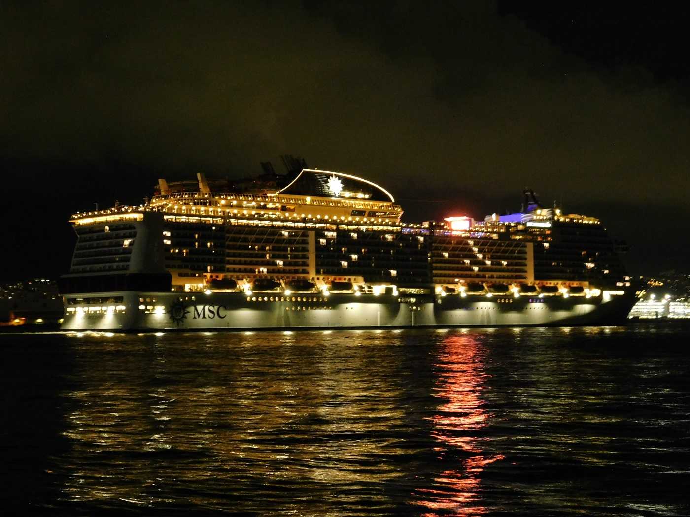 "MSC BELLISSIMA" 9月13日の入港、14日の出港を一気見！！ | Welcome to Elizabeth World 趣味を ...