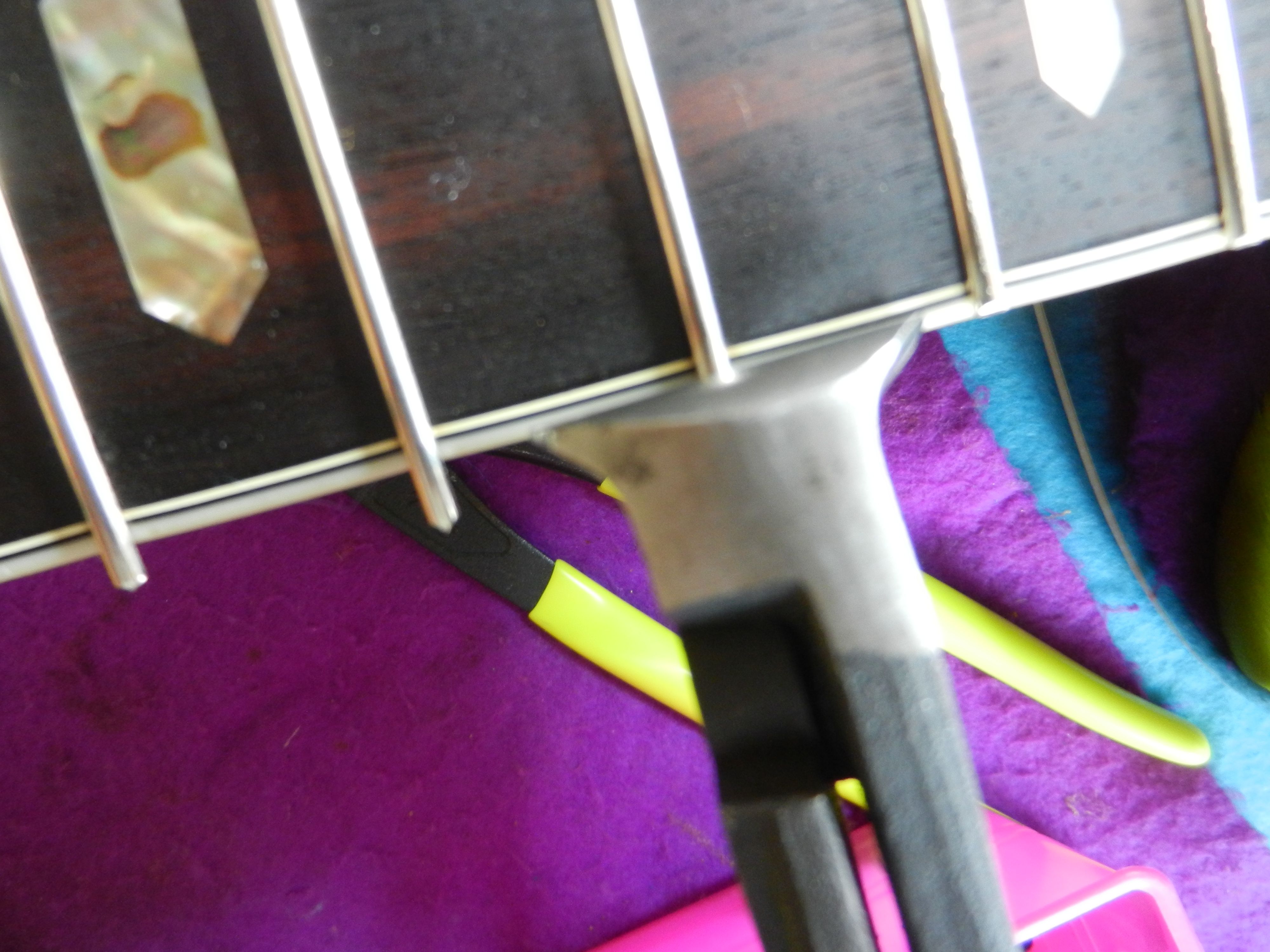 TFモーリス W60フレット打換え | 青春のギターリペア K2ギターファクトリー - 楽天ブログ