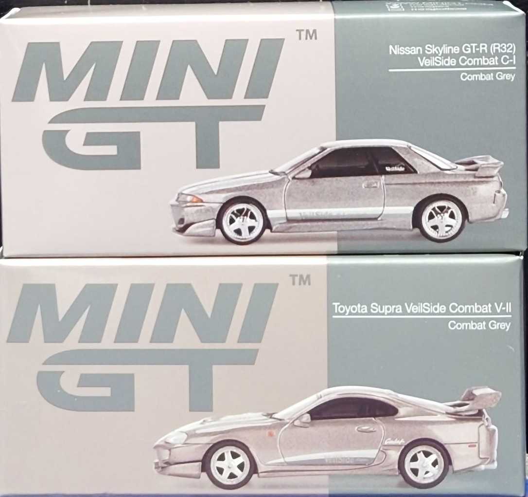 【MINI-GT】Nissan Skyline GT-R(R32) VeilSide Combat C-Ⅰ(Combat Grey ...