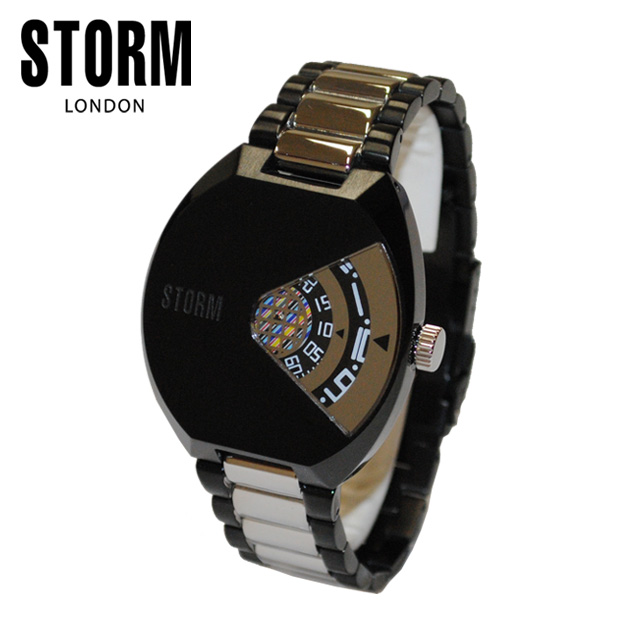 奇抜なデザイン STORM LONDON（ストームロンドン） 時計 腕時計 47069SL VADAR シルバー/ブラック メンズ ...