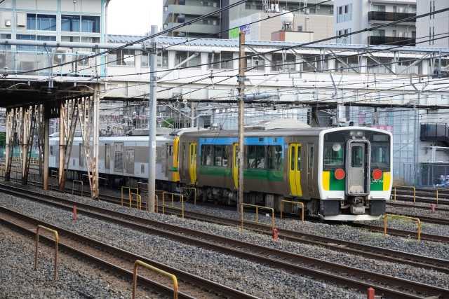 # クモヤE493系 オク02編成牽引 久留里線用 キハE130-110 郡山 出場配給 木更津行き | 鉄人騎士。鉄 パワーランド(*^ω^*) - 楽天ブログ