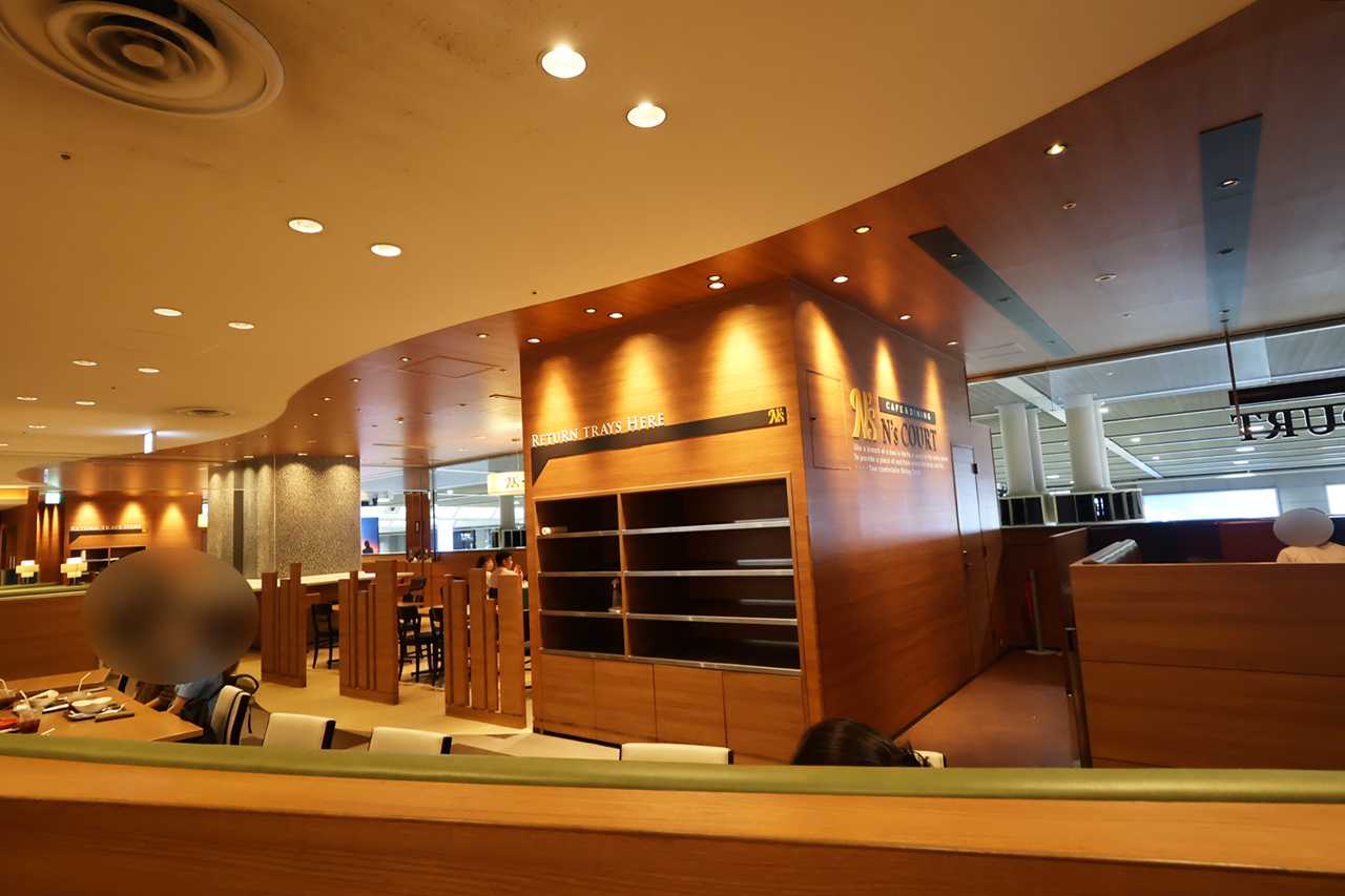 成田第二ターミナル4F CAFE ＆ DINING N's COURT | イルカカメラとわんわんWinとねこMac - 楽天ブログ